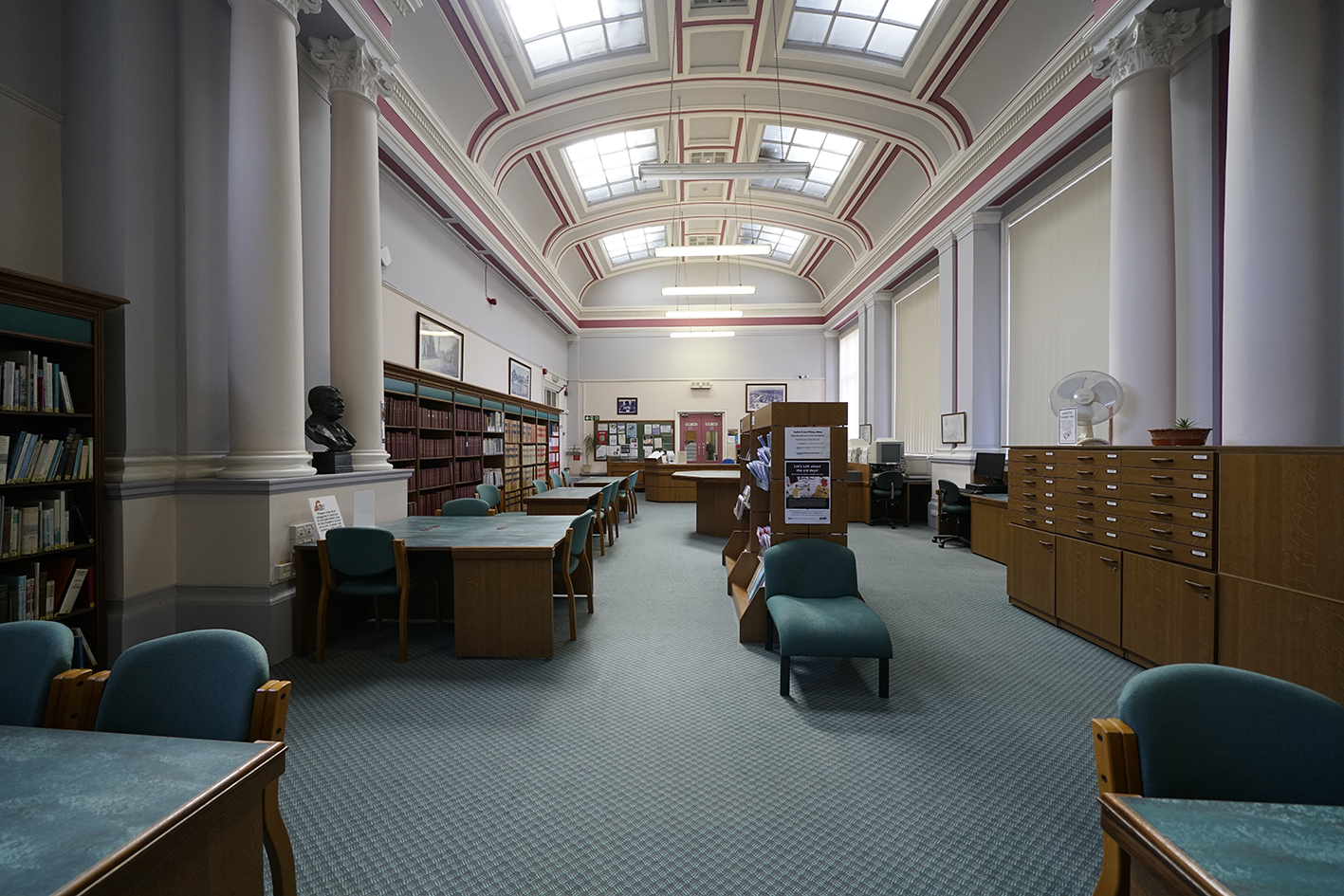 Rooflights and patent glazing – CarnegieLibrariesOfBritain