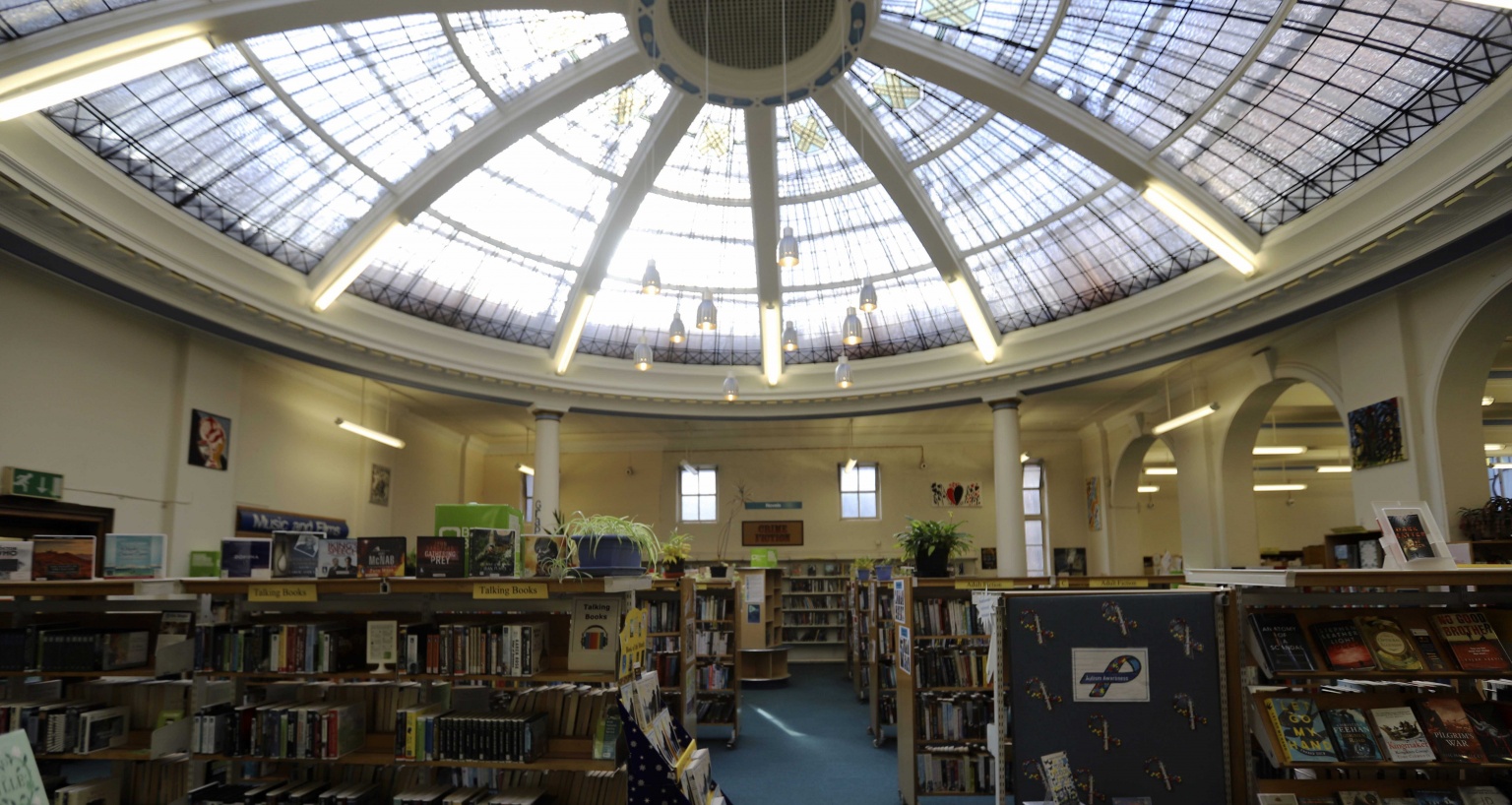 Glazed domes and leaded lights – CarnegieLibrariesOfBritain