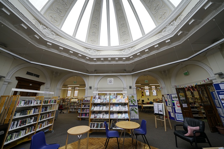 Ceiling vaults and their decoration – CarnegieLibrariesOfBritain